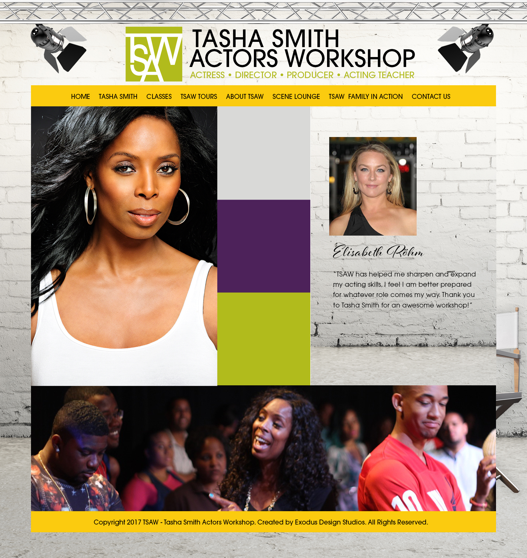 Tasha Smith - TSAW - Exodus Christian Web & Graphic Design Studio