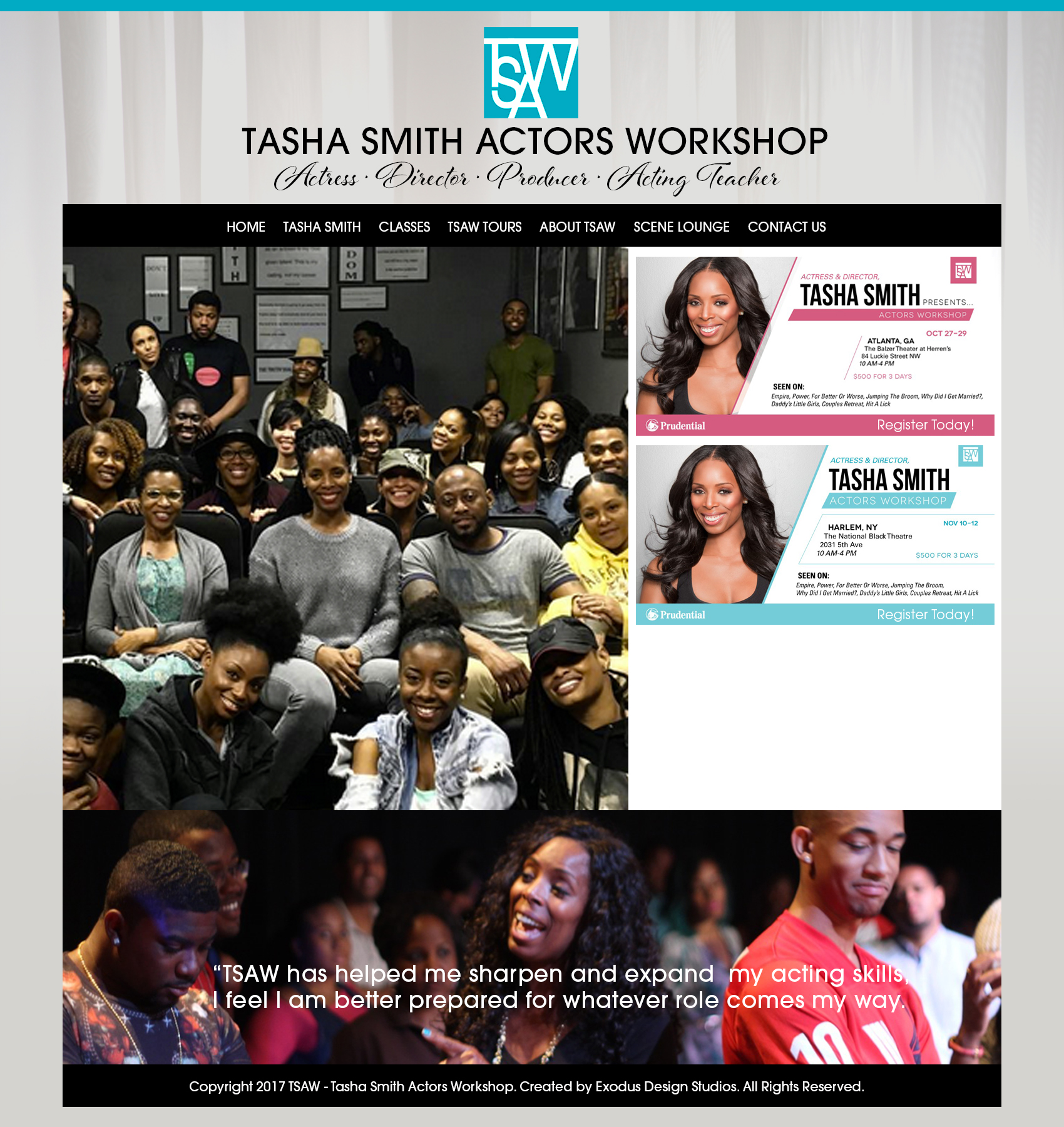 Tasha Smith - TSAW - Exodus Christian Web & Graphic Design Studio