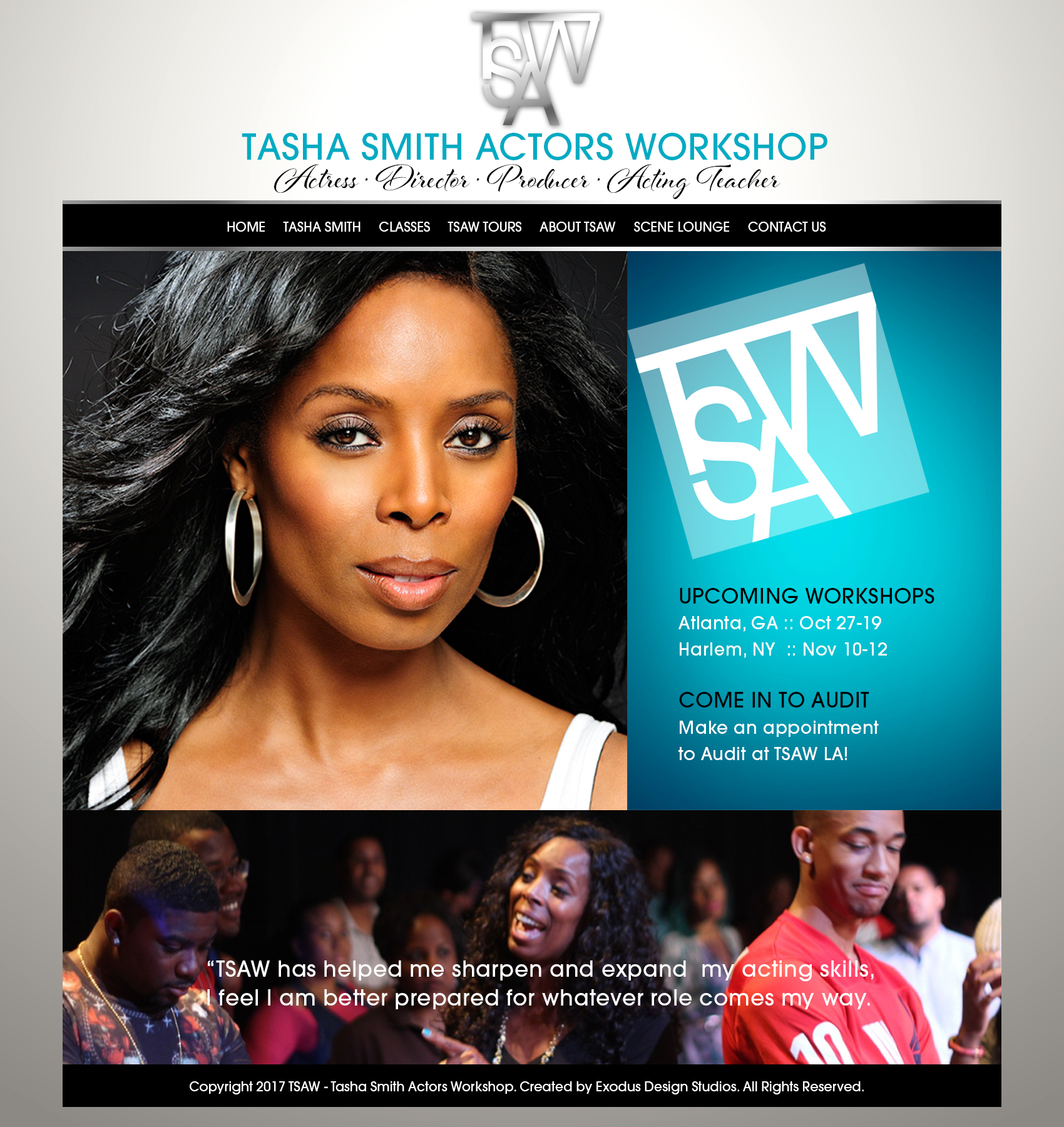Tasha Smith - TSAW - Exodus Christian Web & Graphic Design Studio