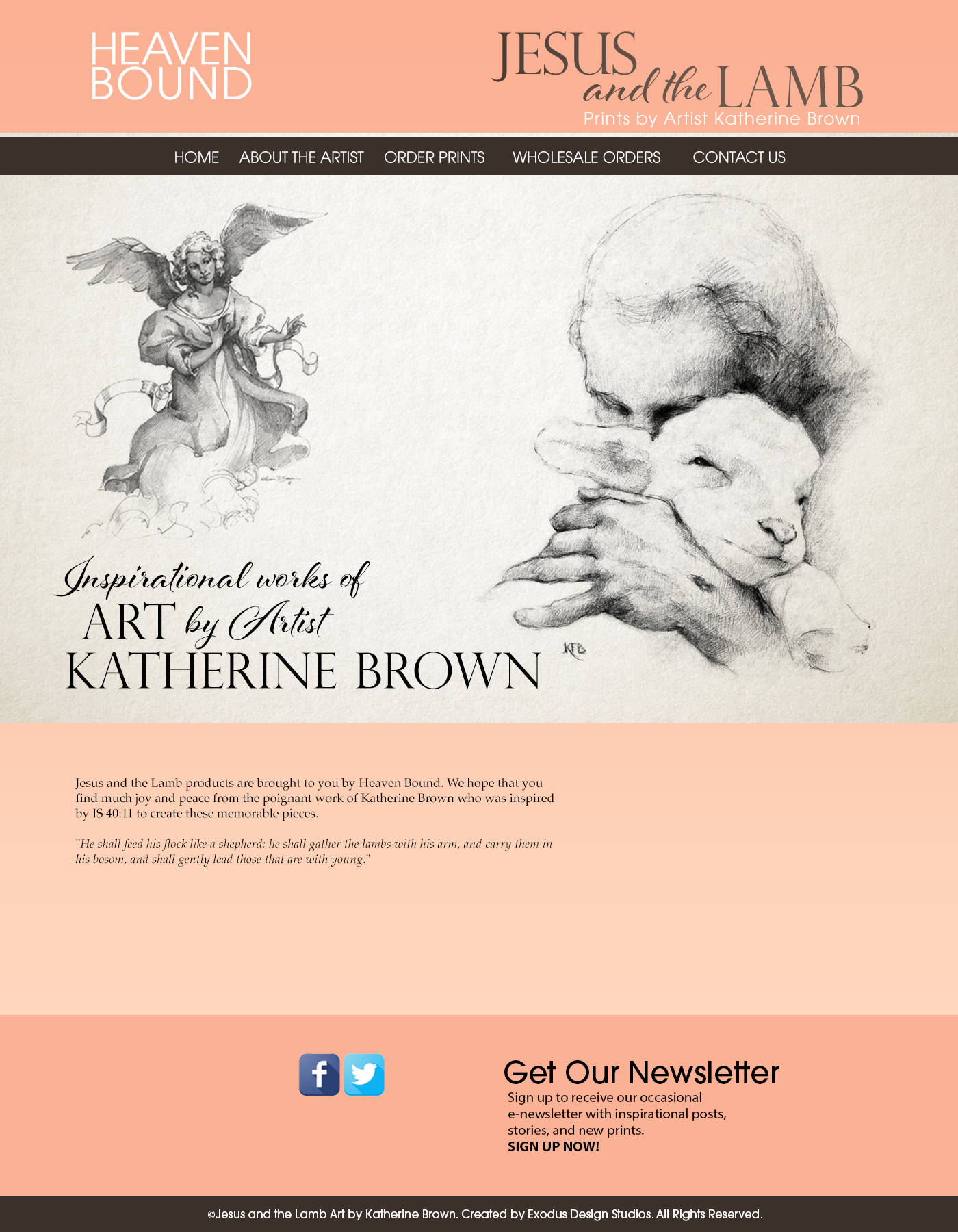 Heaven Bound - Exodus Christian Web & Graphic Design Studio