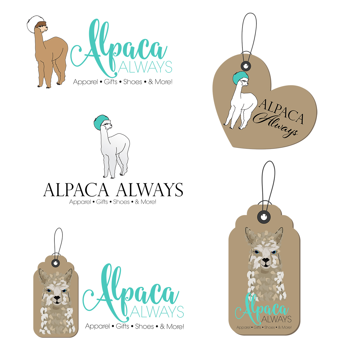 alpaca-logos - Exodus Christian Web & Graphic Design Studio